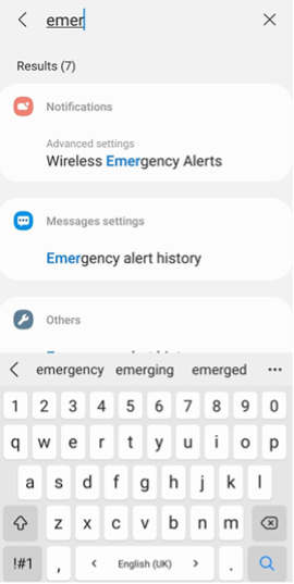 Emergency Alert Service | BT Help